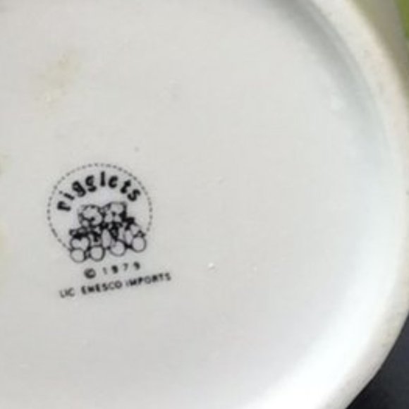 Enesco | Accents | Vintage Enesco Rigglets Lucy Me Teddy Bear Jar ...